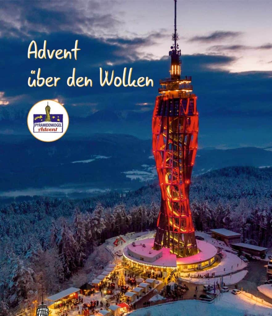 Adventmarkt über den Wolken am Pyramidenkogel - Wörthersee | Top 10 ...